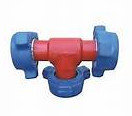 Weco Flow TEE 1-1/2", Fig. 1502, M x M x M (Female x Female x Male), 15000PSI