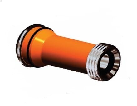 Crossover Assy, 4 1/2"EUE-8rd Pin×3"FIG602 Female c/w seal, 6000PSI Std.Service 10" Long
