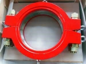 API 16A Hub Clamp Connector, 13-5/8" 3000PSI RX57, Clamp No. 11