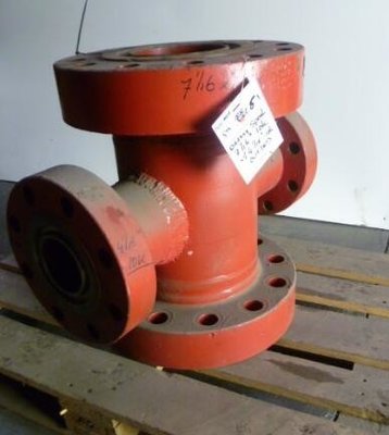 Drilling Spool, 7-1/16" 10K x (2) 4-1/16" 10k Flanged Outlet AISI 4130, NACE MR0175