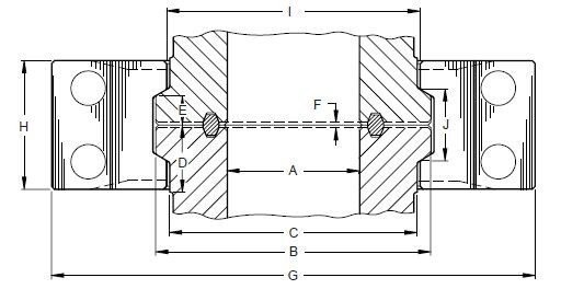 Hub, BW for 3-1/8" 5000PSI Clamp, BX154, AISI 4130