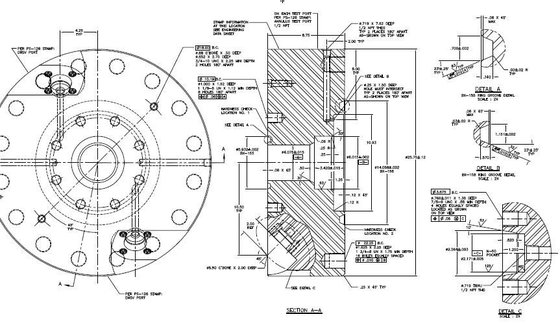 Tubing Head Adapter, 11" 10M STDD X 4-1/16" 10M STDD, W/NXT NECLPREP & Two 1/4" CTL LINE P