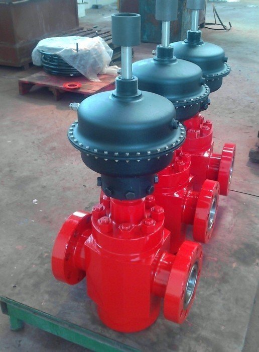 Surface Safety Valve (SSV) SSV-702, Gate Valve 2-9/16" 3000psi Pneumatic Actuated