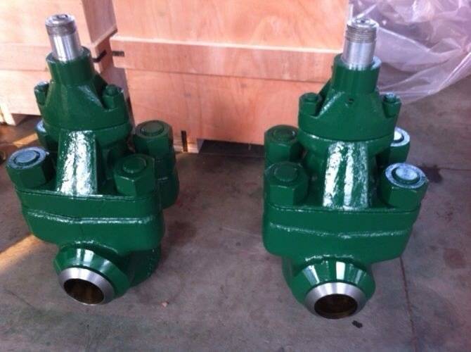 High Pressure Mud Valve 4" Manual Welded End, 5000PSI (Type: WOG), API 6A