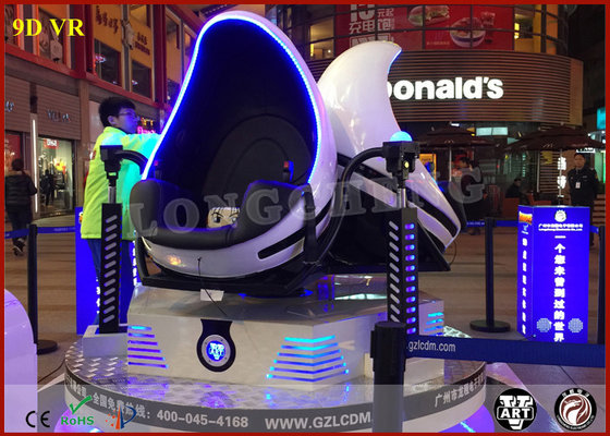 3 Seats 9D VR Cinema 360 Degree Rotation Smoke Effect for Indoor