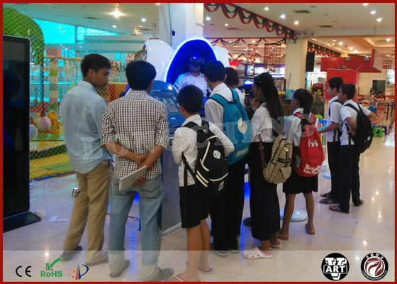 110V / 220V Triple 9D VR Cinema 3DOF Platform For Amusement Center