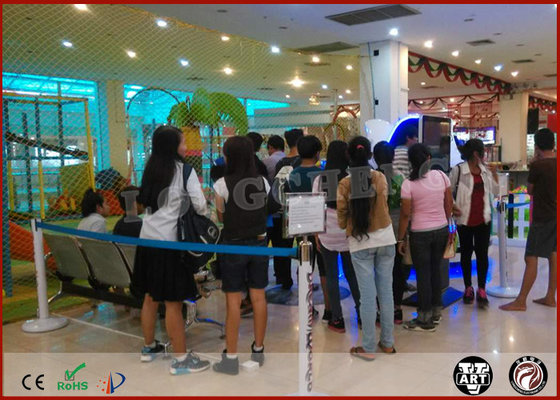 110V / 220V Triple 9D VR Cinema 3DOF Platform For Amusement Center