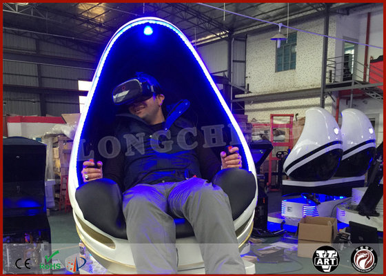 1080P HD Simulation Electric 1 Seat Virtual Reality Equipment Egg Cinema