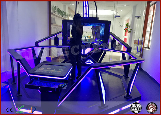 Amusement Park Equipment HTC Vive Game Machine Vr Space Walk With 5.1 Audio Sound System
