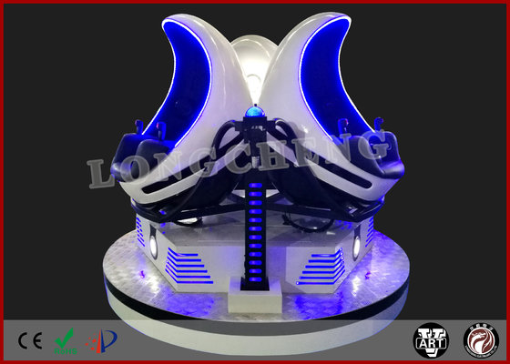 Triple Seats 360 Degree Interactive VR Virtual Reality 9d Egg VR Cinema with 9D Movie