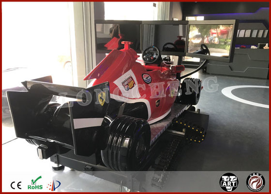 Attractive Virtual Reality F1 Driving 9D Simulator VR Race Car Driving Simulator With 3 Screens