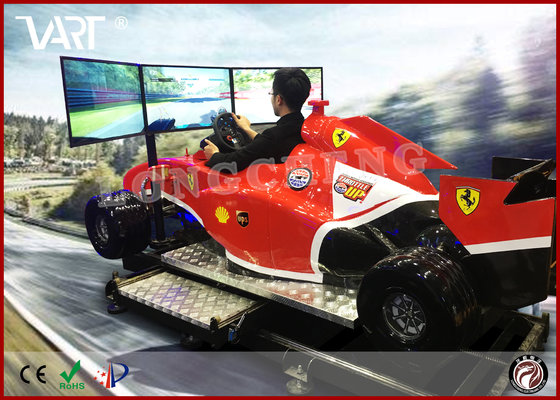 9D VR Driving Machine With 3 Screen Super Excited Car GamesFor Increasing Shop Atmosphere