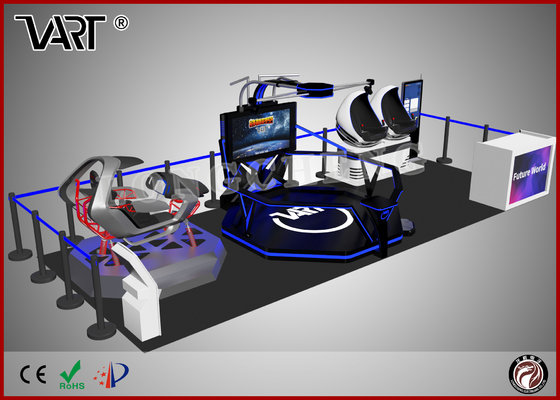 Attrative 2 Seater 9D VR Cinema With Immersive Experience Amusement Equipment