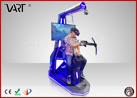 Steel / Plastic VR Horse Riding Game 9D Virtual Reality Simulator for Amusement Park