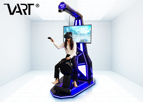 Awesome Virtual Reality Motion Riding Machine / Vr Horse Racing Simulator