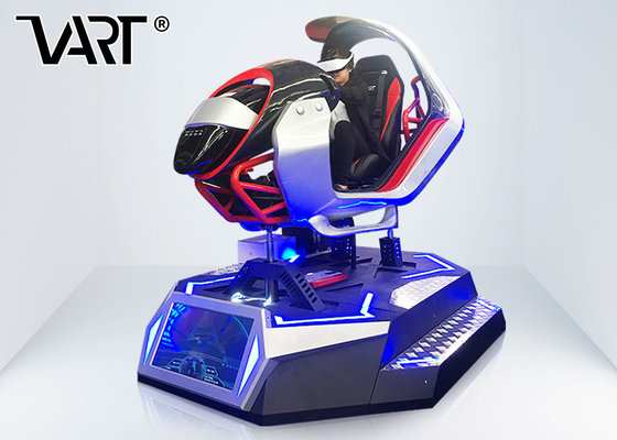 Attractive VR Racing Car 9D Simulator With Six Deepon E3 VR Headset