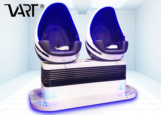 Double-Seat 9D Egg VR chair / 9D VR Simulator For Funny Shop 380V