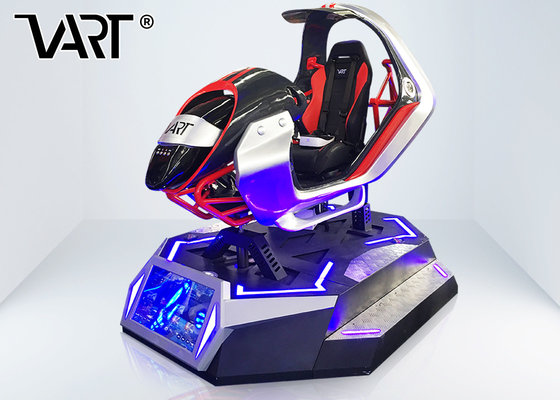 3 Dof Virtual Reality VR Racing Simulator / Car Driving Game Machine with Screen