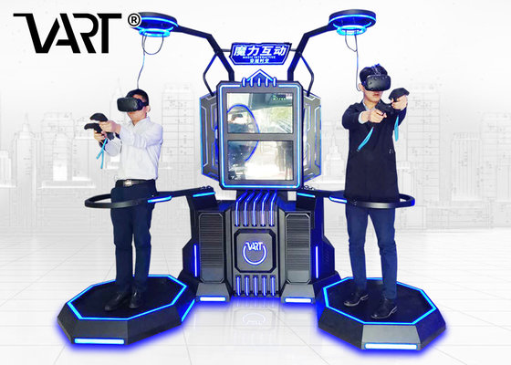 2 Player HTC Vive Platform VR Game Machine / Virtual Reality Equipment For Mall Center