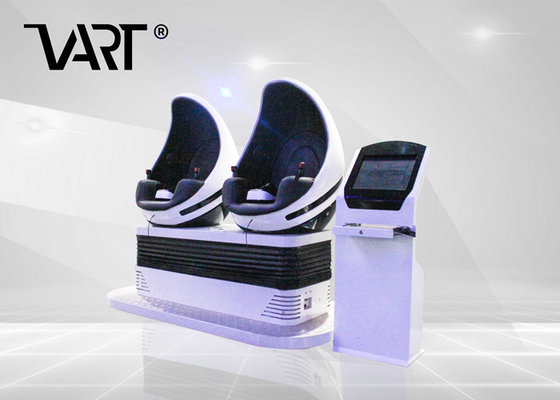 High Tech Virtual Reality Equipment 450KW 9D VR Pod With Electronic Cylinder