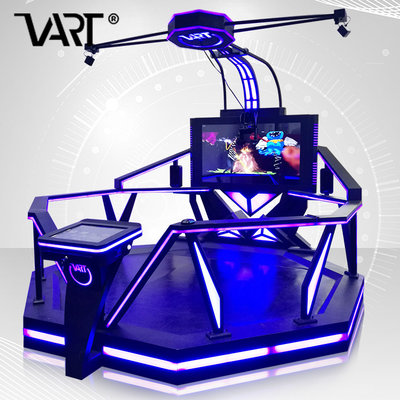 1 Player Large Space Interactive 9D Virtual Reality Games with HTC VIVE VR Glasses