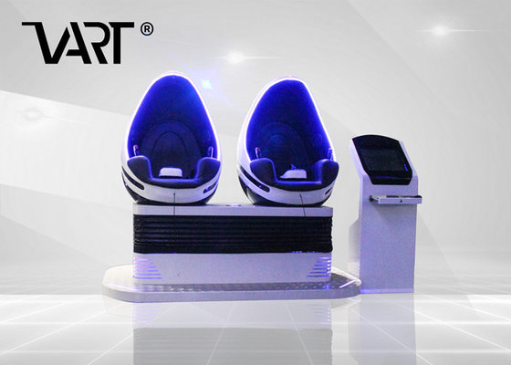 2 Seats Virtual Reality Chair Interactive Games Equipment , One Year Guarantee