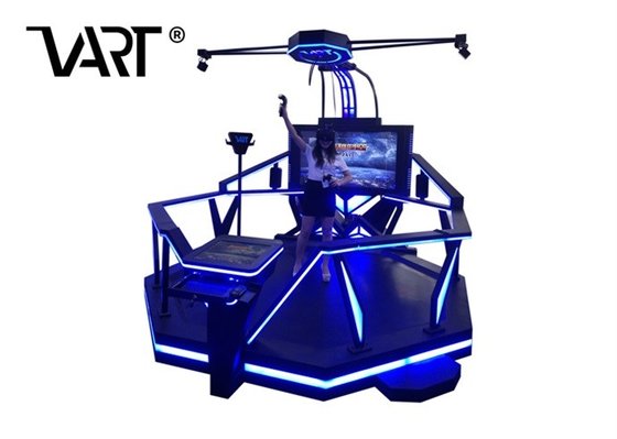 Interactive Platform VR Theme Park Space Walking Virtual Reality Simulator