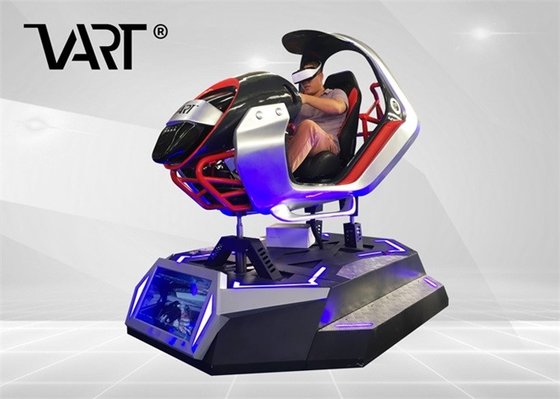 Amusement Park Rides Virtual Reality Equipment 9d VR Simulator Racing Arcade Game