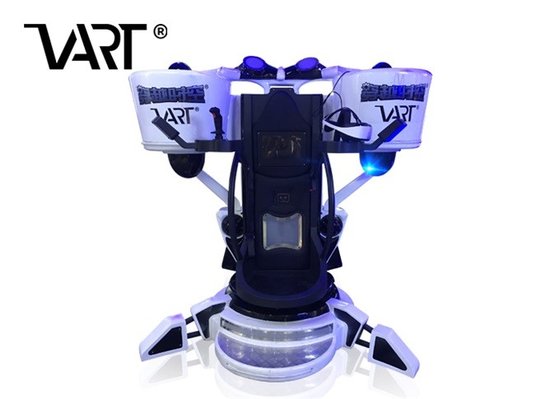 Single Player Standing Platform VR Flight Simulator 360 Degree Rotation