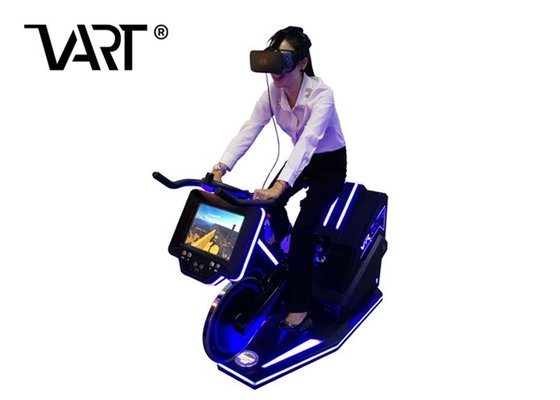 Virtual Reality Theme Park VR Bike Simulator Immersive Game for Exercise
