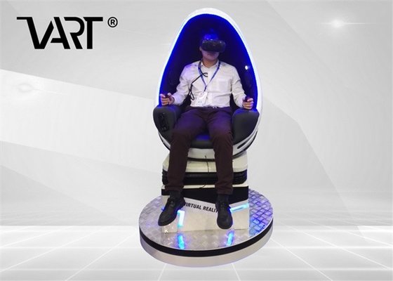 360 Degree Motion 9D Cinema Simulator / VR Egg Cinema With 1 / 2 / 3 VR Chair Seats