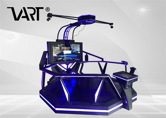 Interactive Free Movement 9D VR Walker , Large Space HTC Vive Platform VR Reality Simulator