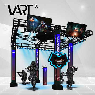 High Profit Multiplayer Shooting Games VR Simulator for 4 Person With Guns