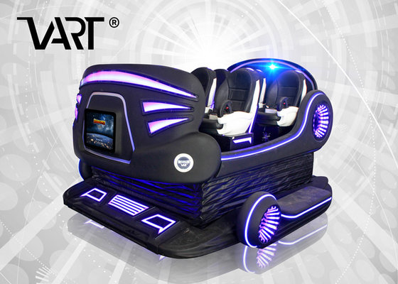 5d 7d 9d Movies Theater Virtual Reality Roller Coaster Simulator with 6 VR Chairs