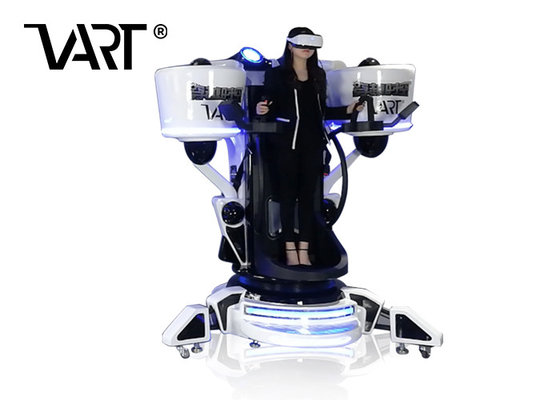 Free Rotation 9D Virtual Reality Flying Machine / VR Aircraft Simulator with CE Approved