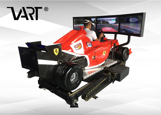 Support VR & 3 Screens f1 Simulation Racing Car in Virtual Reality Theme Park