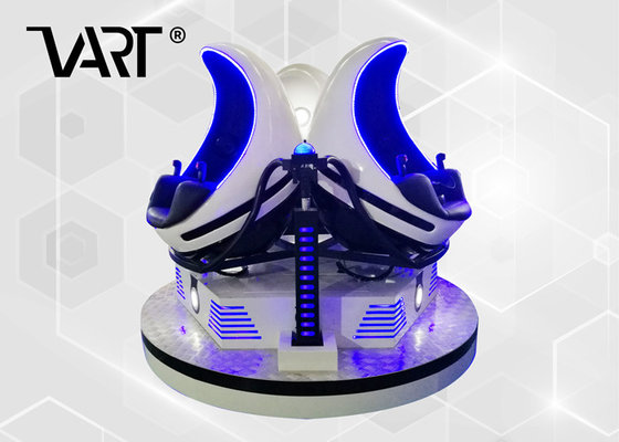 3 Seat Roller Coaster Simulator / 9D Virtual Reality Cinema Machine For Amusement Rides