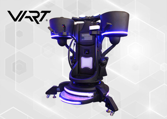 360 Degree Flight Simulator / Flying Chair Rides Virtual Reality With Shooting Game