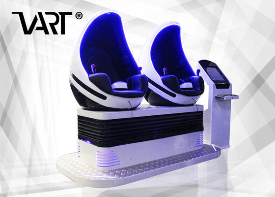 Entertainment 9D VR Cinema 2 Seats VR Pod Simulator with 110 Movies for Sale