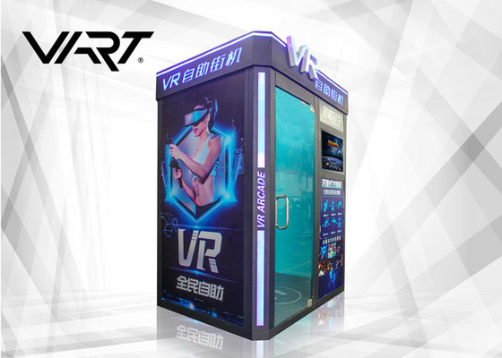 Metal Rectangle Shaped Virtual Reality VR Room With 5.1 Audio Suround Speaker