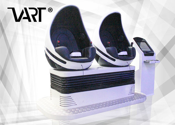 360 Degree Dynamic 9D Virtual Reality Cinema With VR Glasses / Two Seats