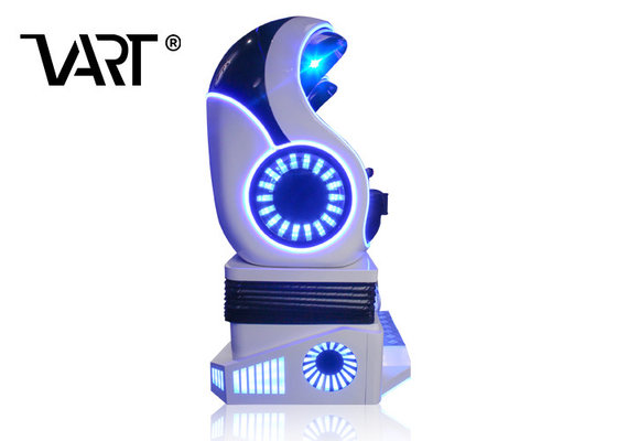 2 Players 4KW 360 Vision Virtual Reality 9D VR Egg Cinema / VR Egg Chair For Amusement Park