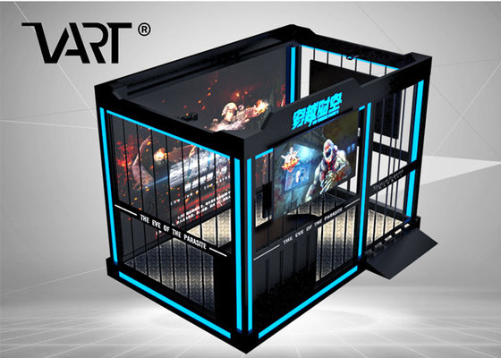 4 Persons VR Shooing Game Zone Virtual Reality Battle For Team Console Control
