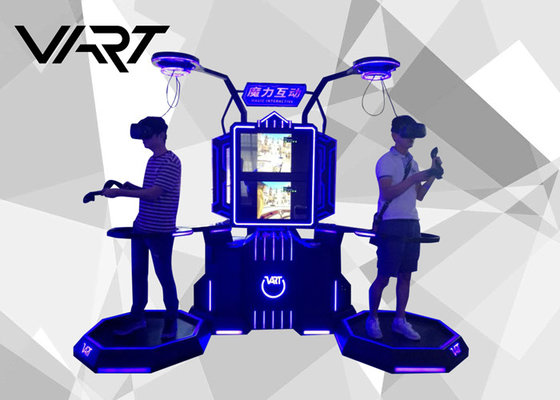 2 Players Virtual Reality Simulator with 2 Set HTC Glasses / VR Walking Platform