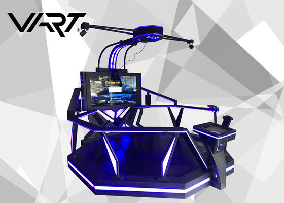 60" HD Large Screen Virtual Reality Simulator / VR Treadmill Machine CE RoHS