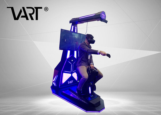 Virtual Reality Gaming Vibrate 9D Simulator For Game Zone / Museum