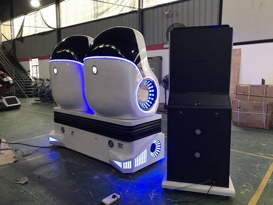 9D Adventure 2 Players VR Egg Chair Extreme Cinemas for Movie Theater And Theme Park