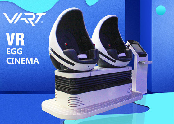 360 Degree Rotation 9D VR Cinema In DUBAI , Double Players Amazing Roller Coaster 9D VR Chair