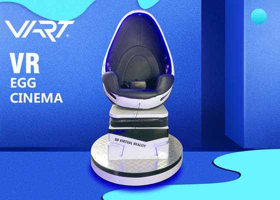 2 KW Power 1 Seats Virtual Reality Cinema 9D VR Egg Chair With Deepon E3 VR Glasses