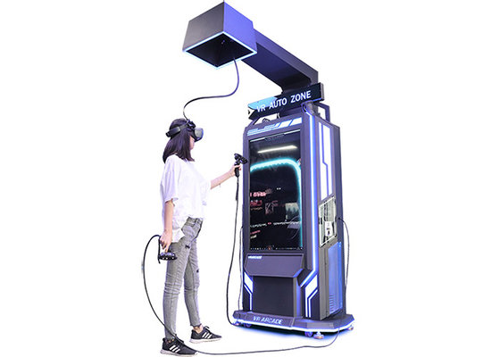 Exclusive Arcade VR Shooting Game Simulator Auto Zone 42 Inch Screen
